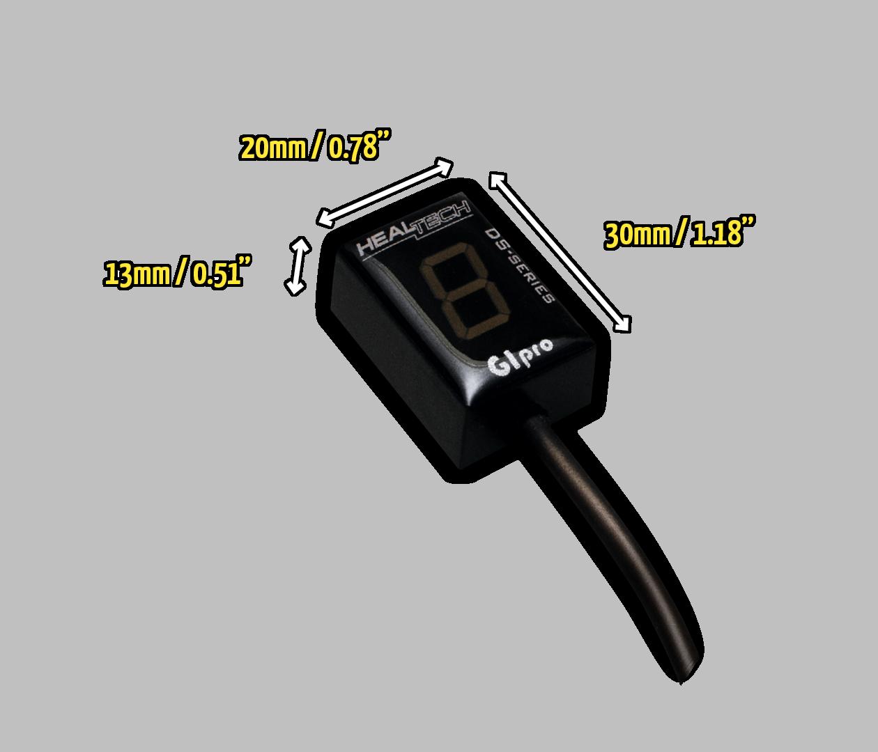 GiPro DT - plug-n-play gear indicator Gear position indicator HEALTECH ...
