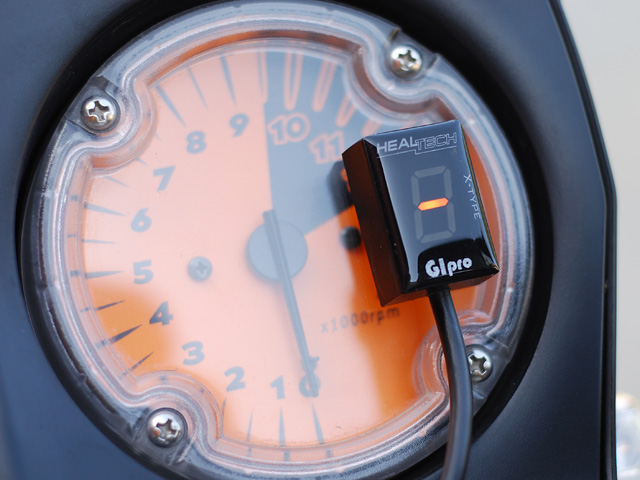 GiPro X - Gear indicator Display Gear position indicator HEALTECH | HT-GPXT