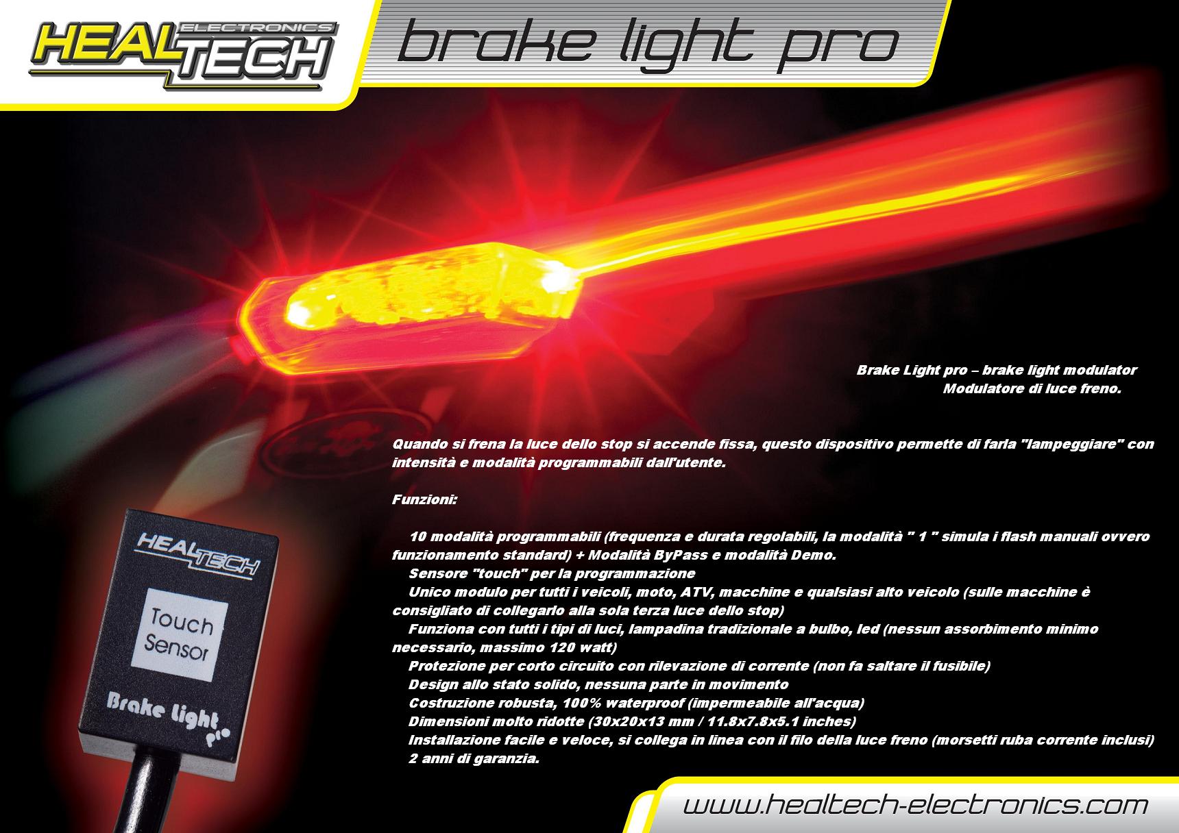 Programmable Flasher Module Brake Light Pro HEALTECH | HT-BLP-U01